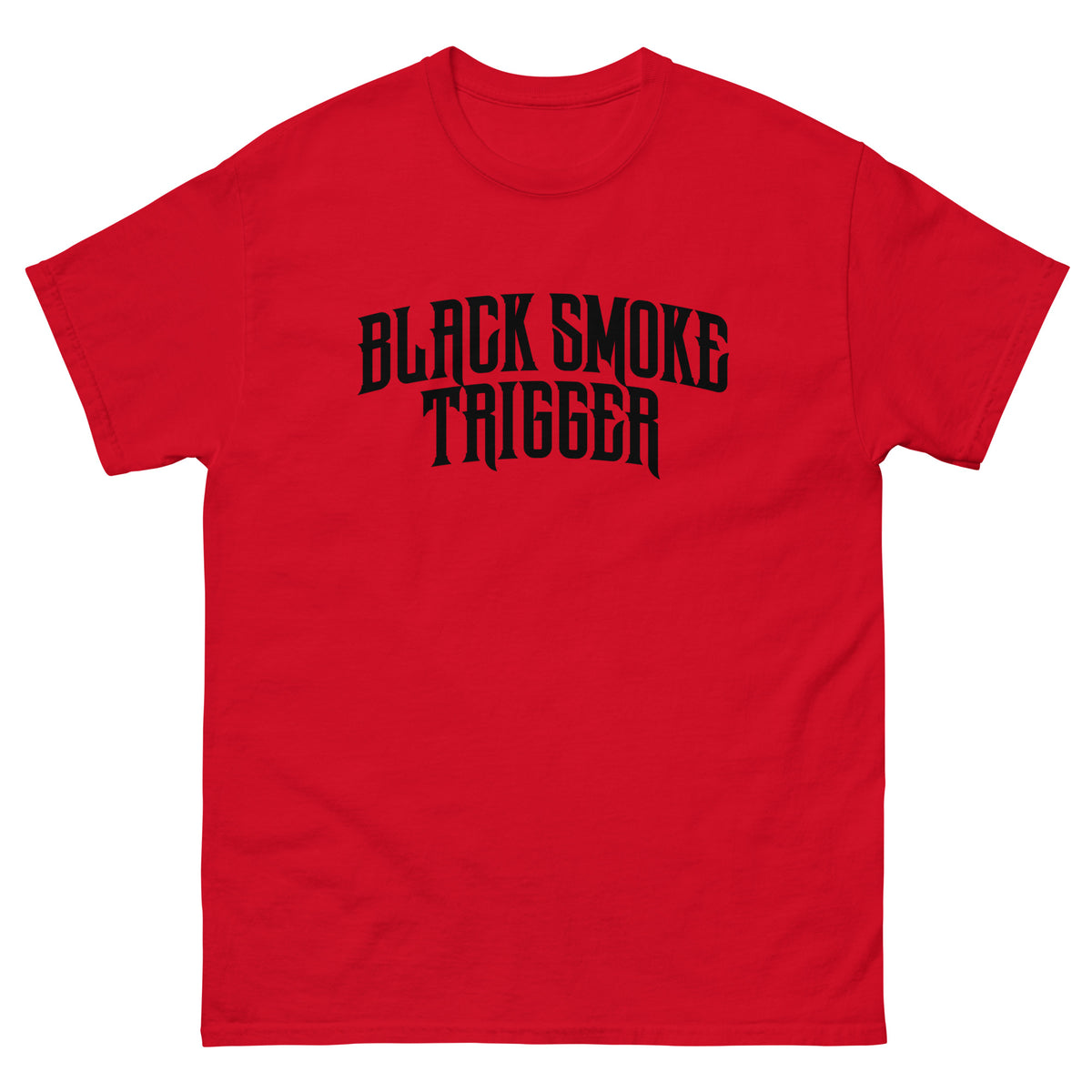 Black Smoke Trigger Logo Tee